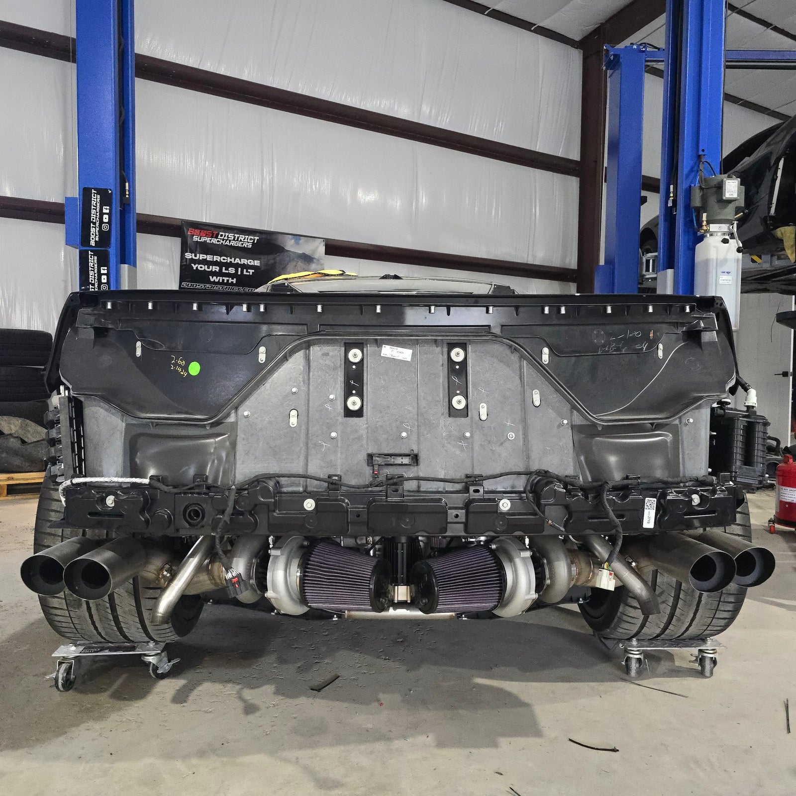 C8 Z06 Twin turbo 800hp Installed Package