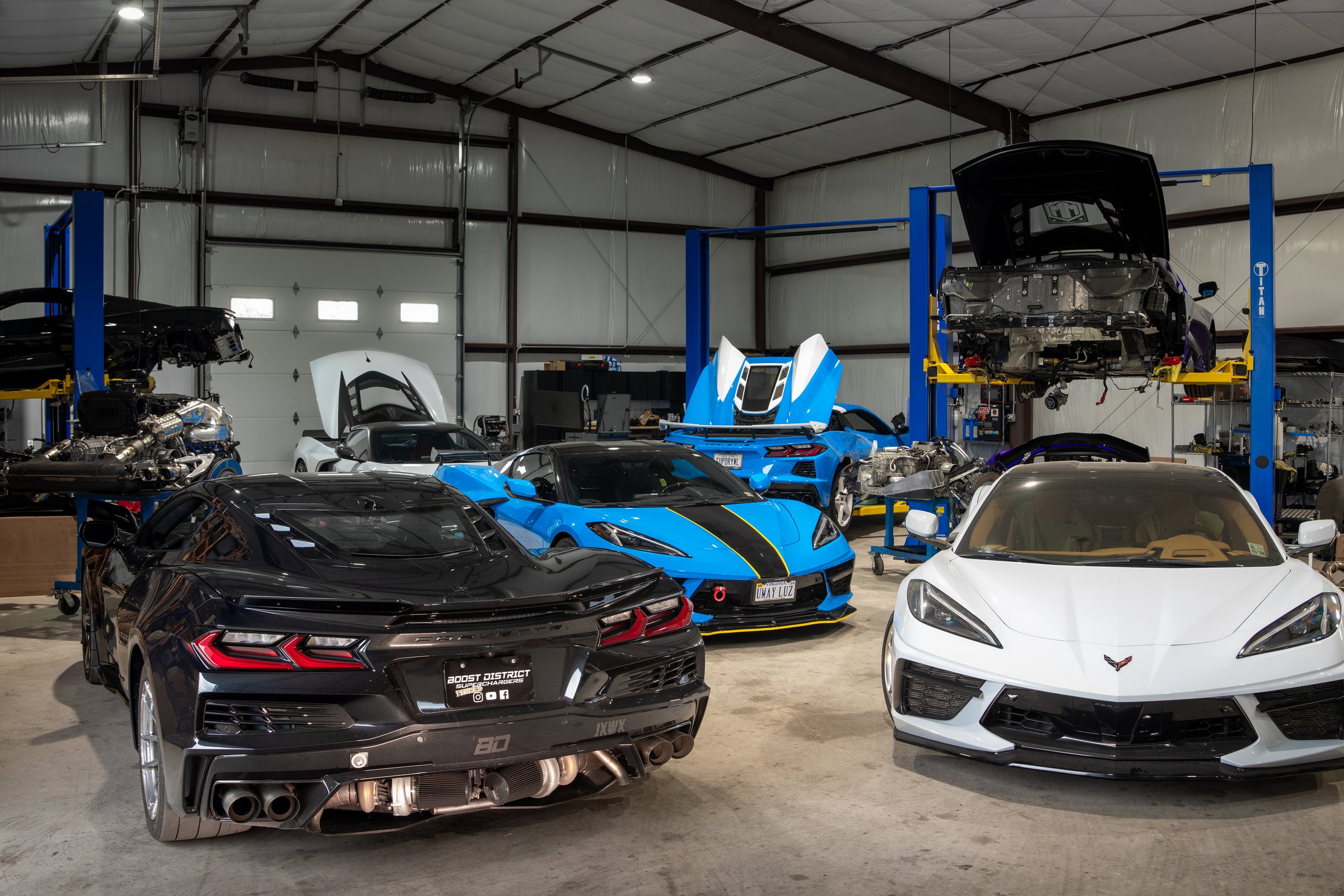 BoostDistrict custom turbo and supercharger setups