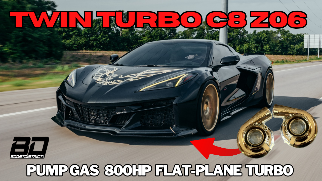 C8 Z06 Twin turbo 800hp Installed Package | BoostDistrict