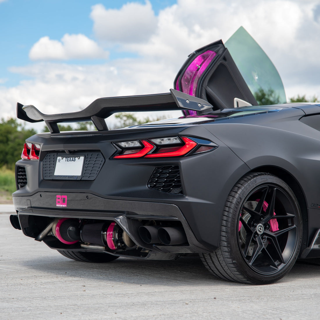 BD1000 C8 Corvette Stingray 1000HP Twin Turbo Installed Package
