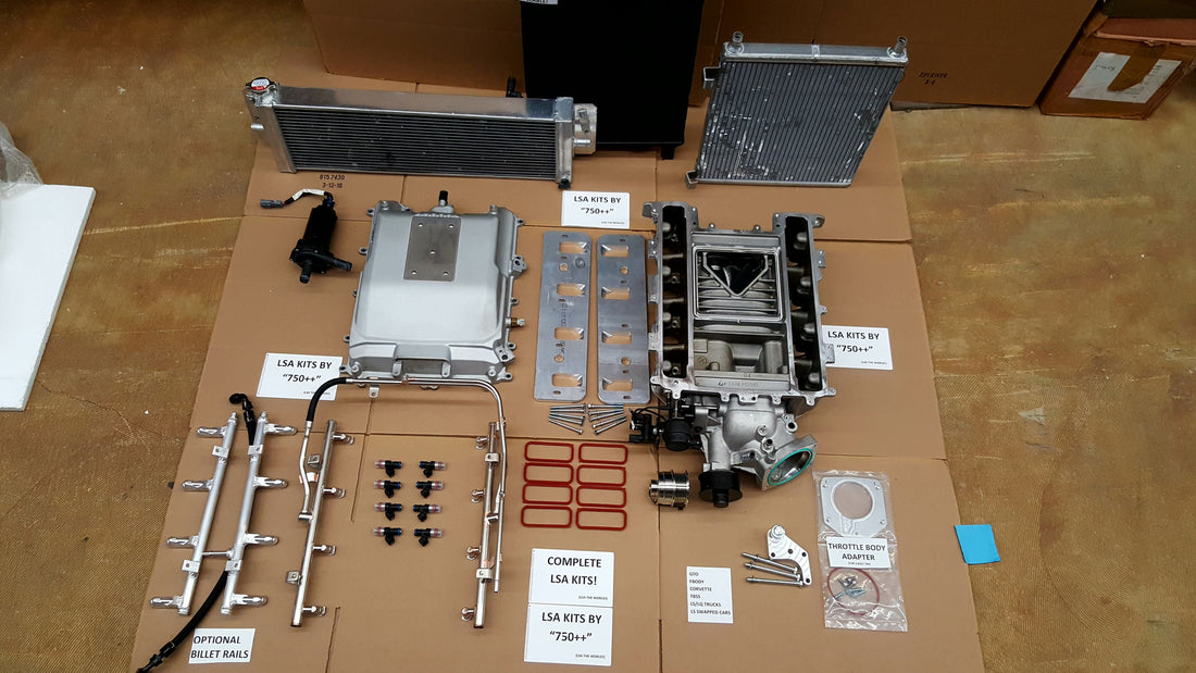 2010-17 CAPRICE LSA SUPERCHARGER KIT (8 Rib OEM drive) BRAND NEW SUPER
